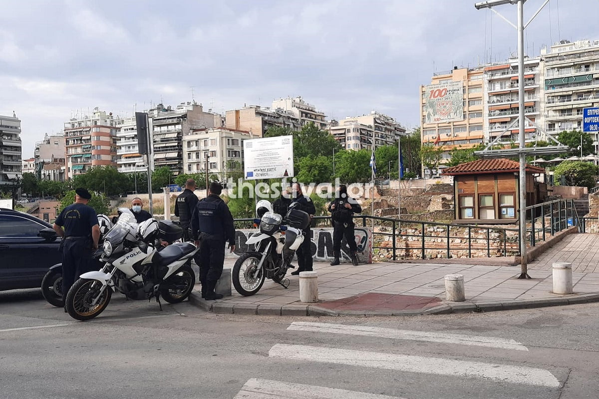 Θεσσαλονίκη: Επέμβαση της Αστυνομίας στη ρωμαϊκή αγορά για να ...