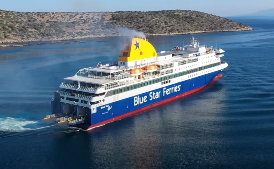 Χίος: Μανούβρα από τον καπετάνιο του Blue Star Patmos - Έτσι έφτασαν οι ...