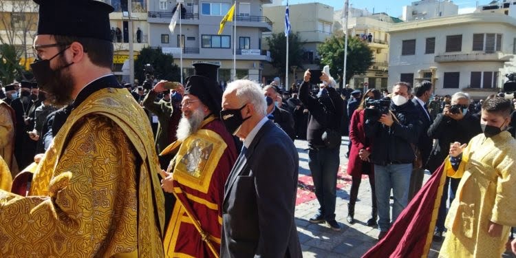 Ξεκίνησε η ενθρόνιση στον Άγιο Μηνά – Νέος Αρχιεπίσκοπος Κρήτης ο κ.κ ...