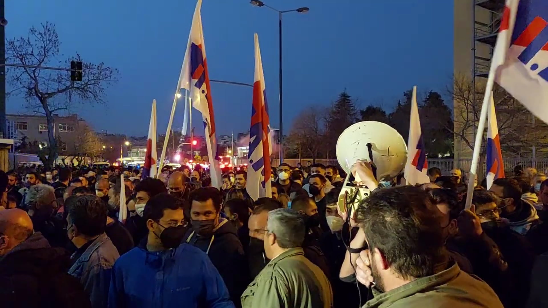 Συγκέντρωση διαμαρτυρίας του ΚΚΕ στο Υπ. Προστασίας του Πολίτη για τους ...