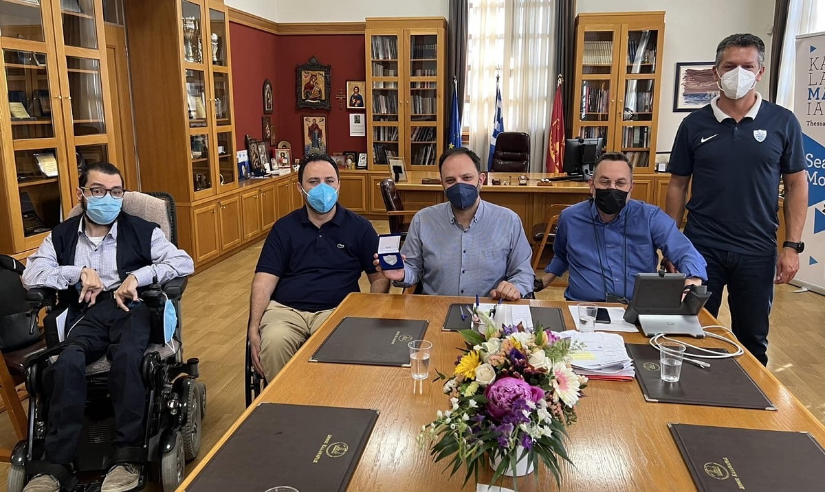 Ενώνουν τις δυνάμεις τους Δήμος Καλαμαριάς και Παραολυμπιακή Επιτροπή