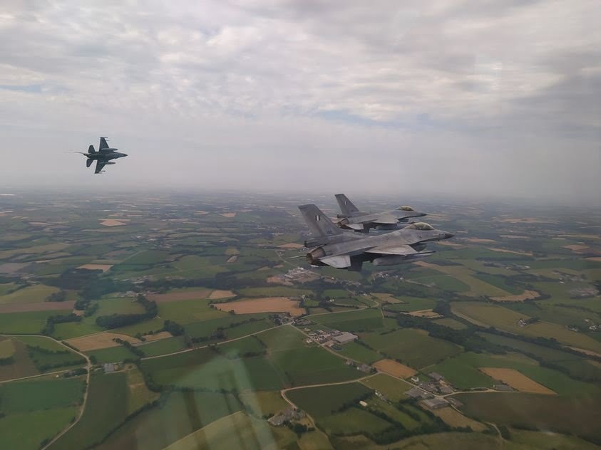 Εντυπωσιακές εικόνες: Ελληνικά F-16 σε μεγάλη πολυεθνική άσκηση στη ...