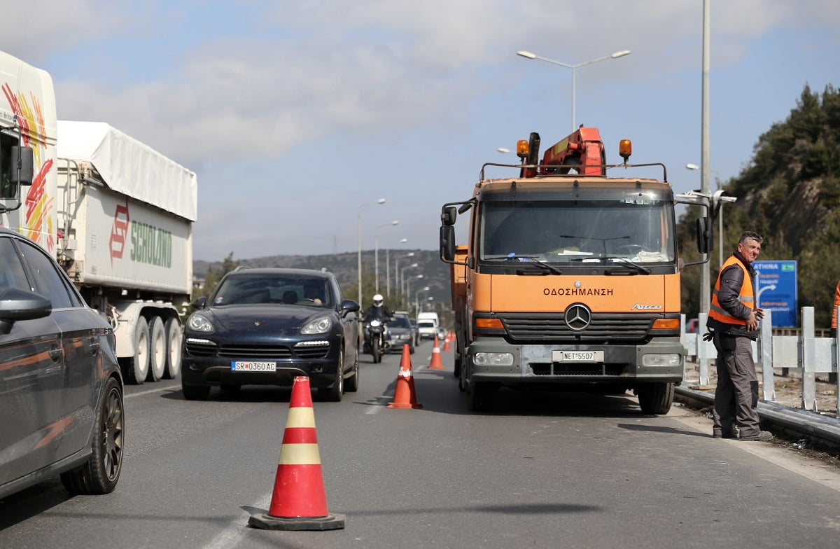 Εργασίες διαγράμμισης από σήμερα στην Εθνική Οδό 2 Θεσσαλονίκης ...