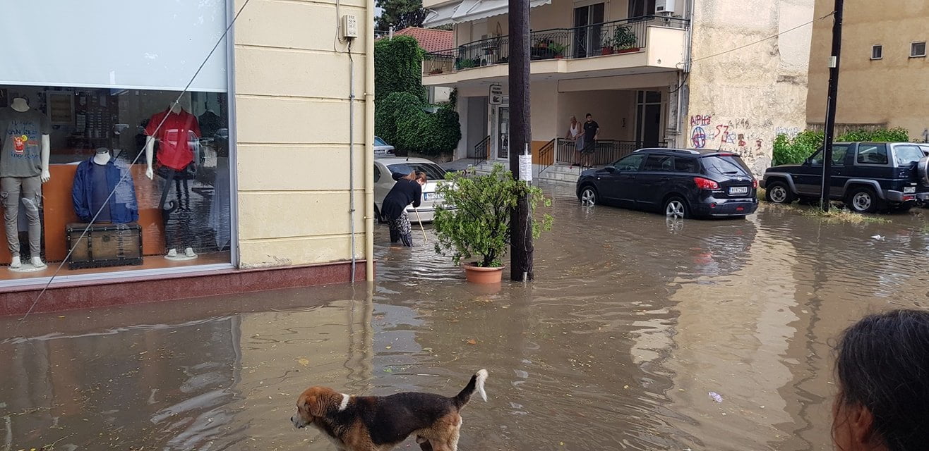 Θεσσαλονίκη: Πλημμύρισε και ο Λαγκαδάς από την έντονη βροχόπτωση ...