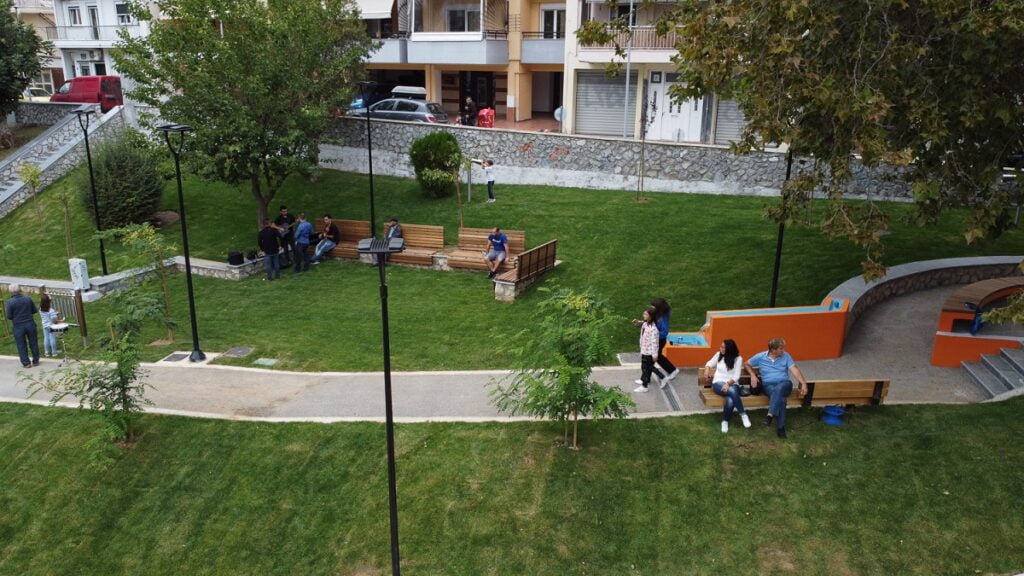 Θεσσαλονίκη: Παραδόθηκε το Πάρκο των Ήχων στις Συκιές (φωτο)