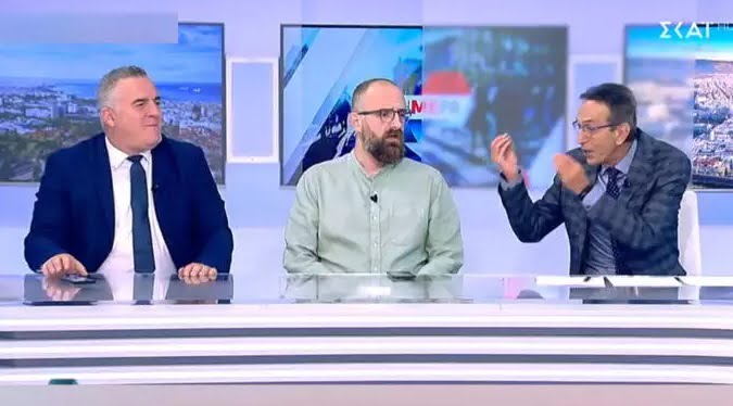 Χαλασμός στον ΣΚΑΙ: "Πάλι κουταμάρες λες!" - Τους έκλεισαν τα μικρόφωνα ...