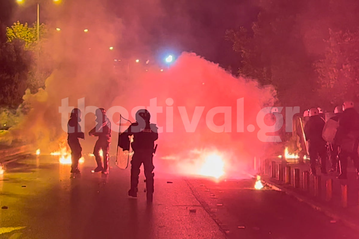 Εκτεταμένα επεισόδια και χημικά στο κέντρο της Θεσσαλονίκης (video)