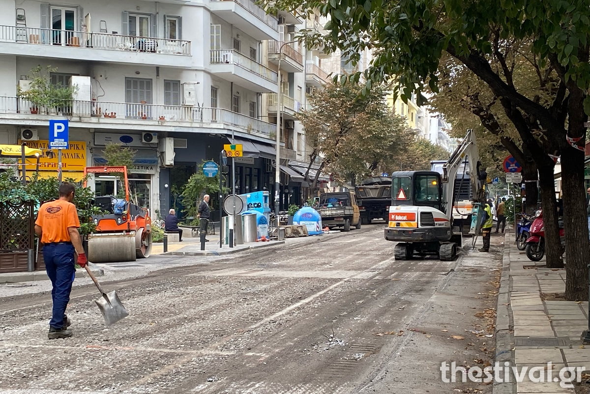 Θεσσαλονίκη: Κλειστή και σήμερα η Αλ. Σβώλου λόγω εργασιών ασφαλτόστρωσης