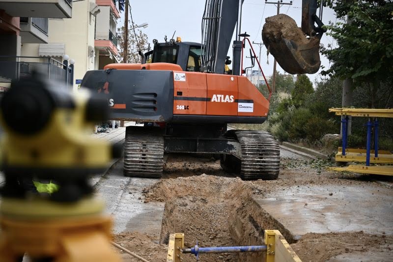 Καλαμαριά: Άρχισαν οι εργασίες για το μεγάλο έργο αποχέτευσης ομβρίων ...