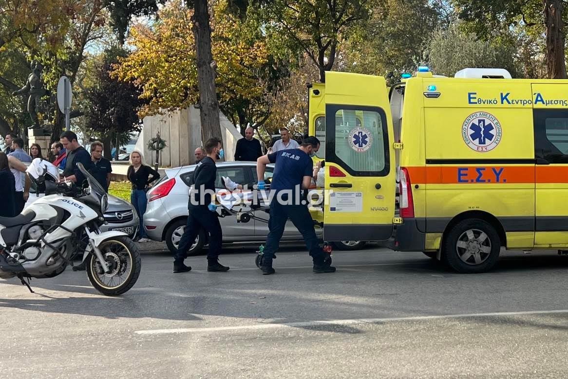 ΠΡΙΝ ΛΙΓΟ: Σοβαρό τροχαίο στο κέντρο της Θεσσαλονίκης - Πέντε άτομα στο ...