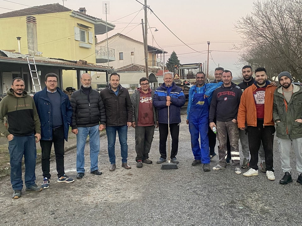Ο Δήμος Τρικκαίων και οι ντόπιοι, στο πλευρό πυρόπληκτης οικογένειας