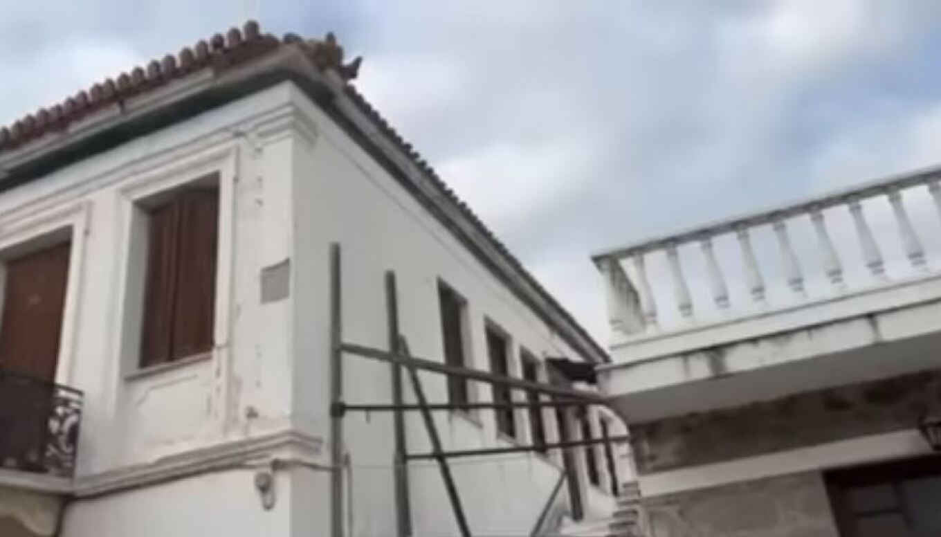 "Κίτρινα" 22 σπίτια μετά το σεισμό στα Ψαχνά Ευβοίας - Ζημιές σε σπίτια ...