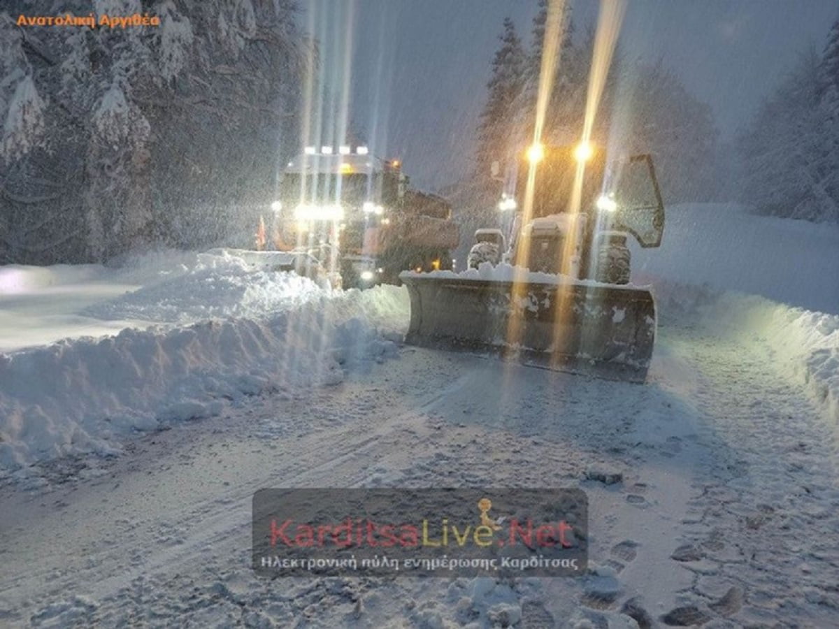 Καρδίτσα: “Ντύθηκαν στα λευκά” τα ορεινά και ημιορεινά τμήματα του νομού (φωτο & video) – Thestival