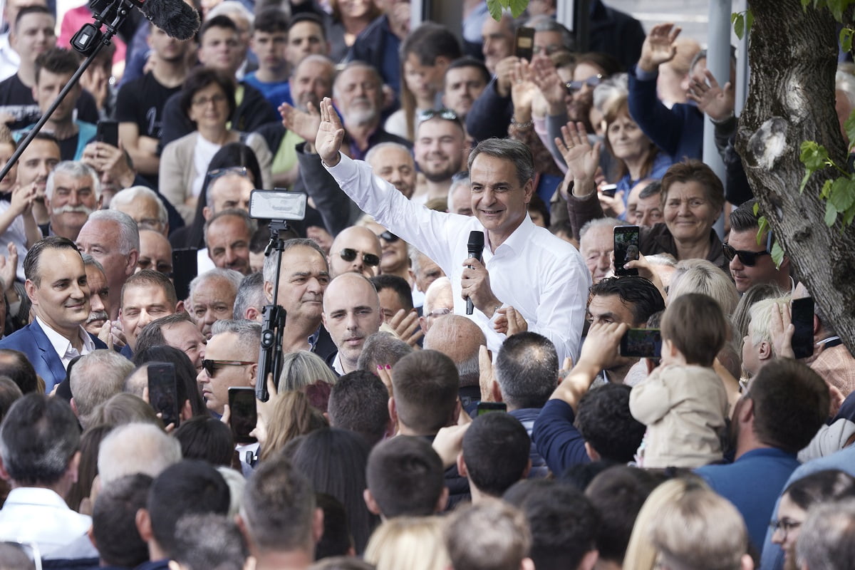 Ομιλία Κυριάκου Μητσοτάκη σήμερα στο Ηράκλειο