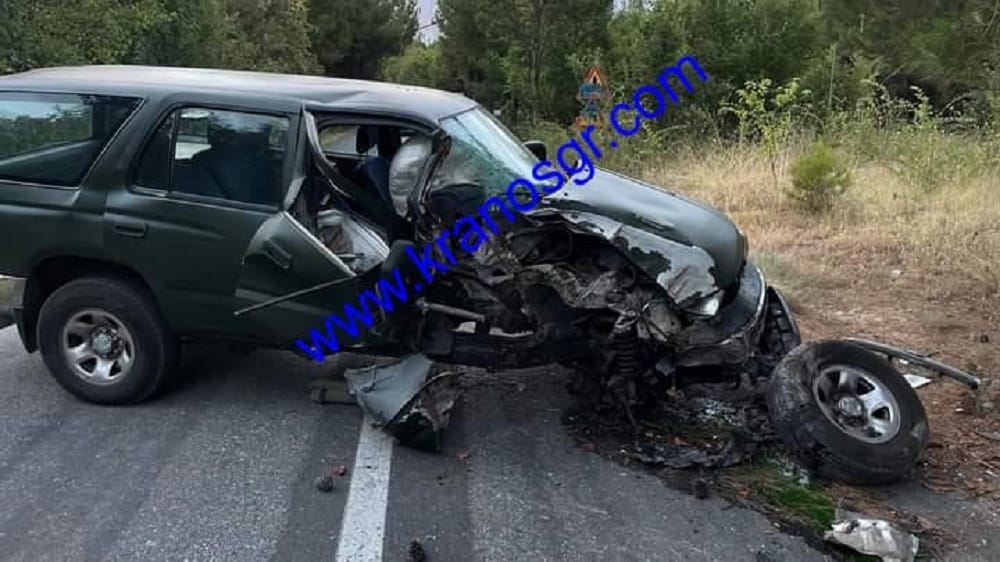 Θεσσαλονίκη: Στρατιωτικό τζιπ έπεσε σε δέντρο - Ένας τραυματίας (φωτο)