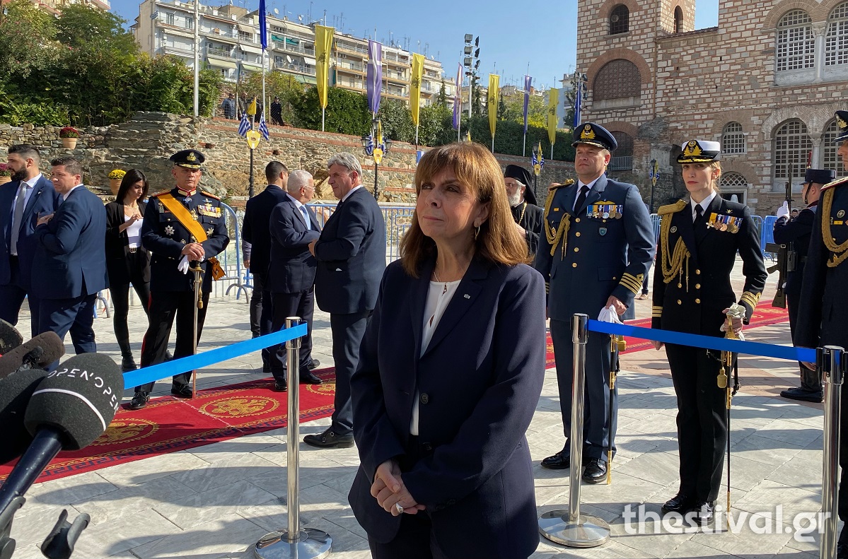Στη Θεσσαλονίκη σήμερα η Κατερίνα Σακελλαροπούλου για τον εορτασμό της ...