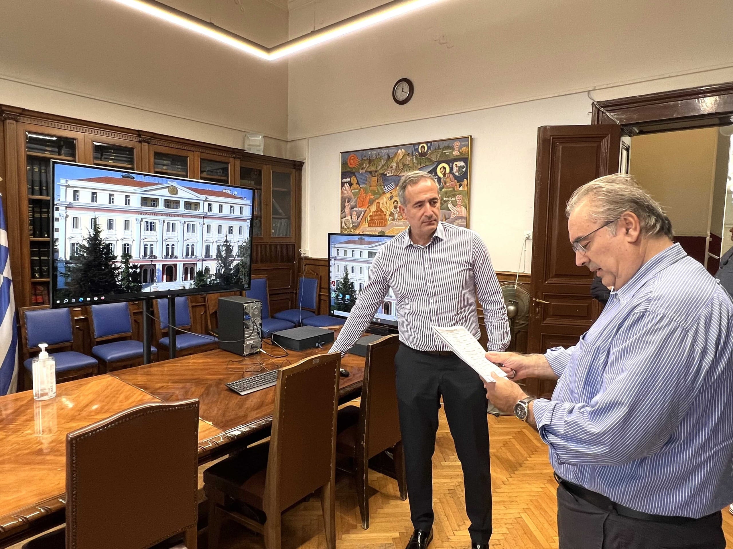 Όλα έτοιμα στο ΥΜΑΘ για τις αυτοδιοικητικές εκλογές της 8ης Οκτωβρίου