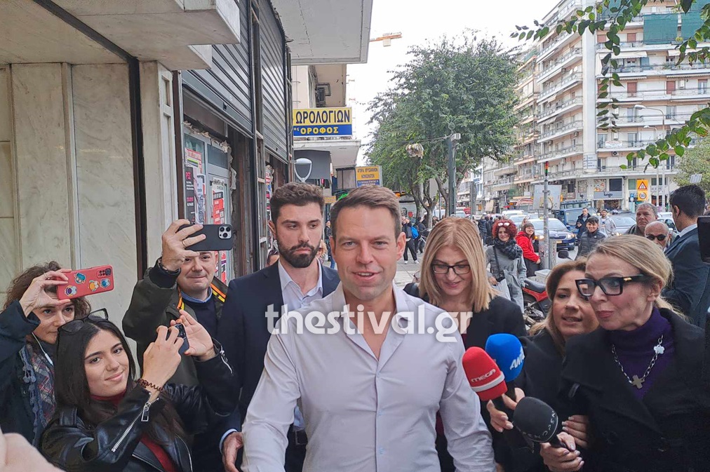 Στη Θεσσαλονίκη ο Στέφανος Κασσελάκης – Θέρμη υποδοχή στα γραφεία του ...