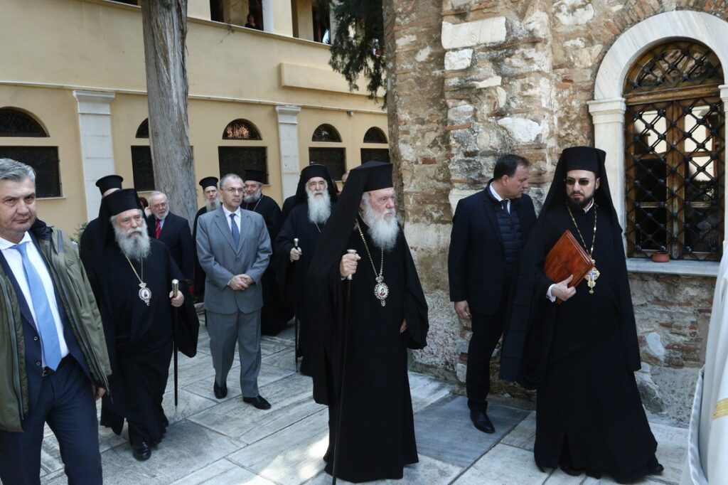 Κυριακή της Ορθοδοξίας: Στη Μονή Πετράκη τίμησε η Εκκλησία την ...