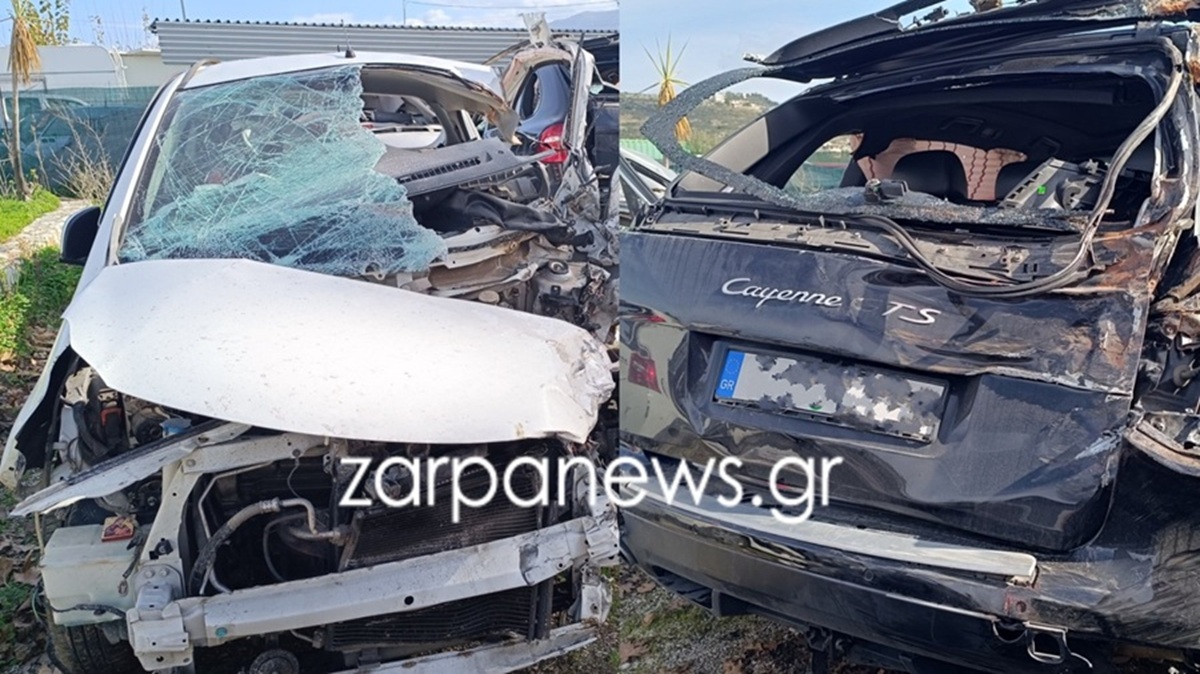 Σοκάρουν οι φωτογραφίες από το τροχαίο στα Χανιά – Γιος Χανιώτη ...
