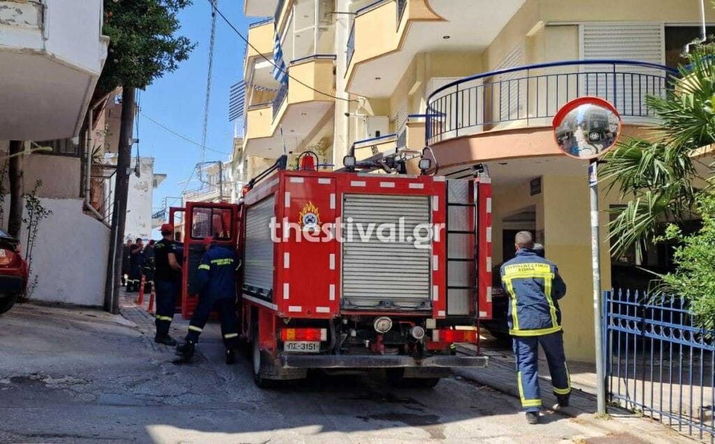 Θεσσαλονίκη: Φωτιά σε διαμέρισμα στις Συκιές (φωτο)