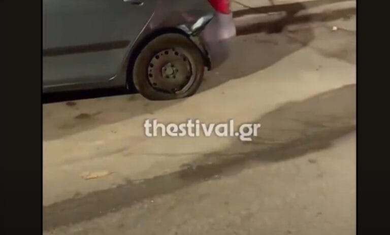 Θεσσαλονίκη: Δείτε βίντεο από τα αυτοκίνητα που πήρε σβάρνα ο 37χρονος ...