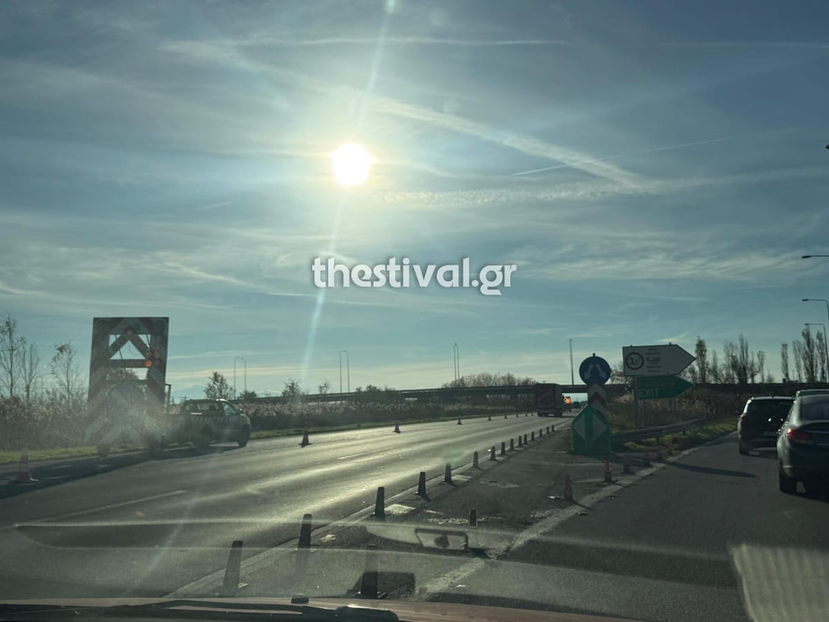 Θεσσαλονίκη: Μετ' εμποδίων η κυκλοφορία στην ΠΑΘΕ εξαιτίας των εκτροπών ...
